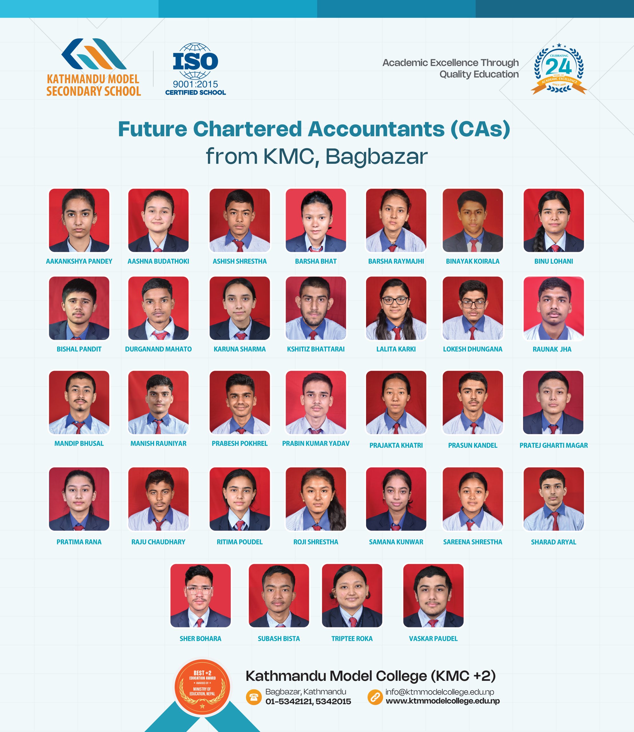 Congratulations to Future CA from KMC - KMSS