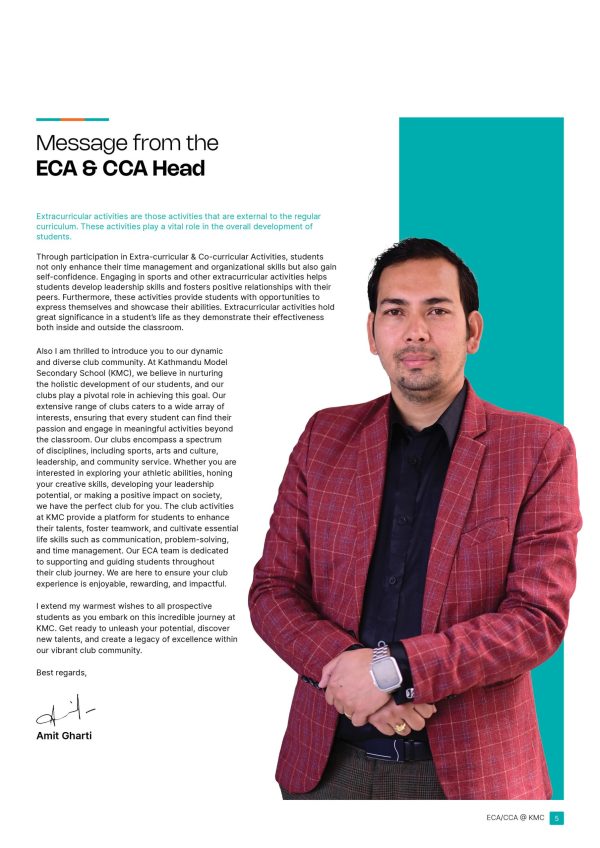 ECA and CCA Activities - KMSS